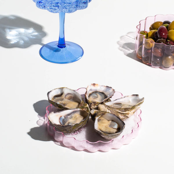 Wave Plate - Pink - cravehome